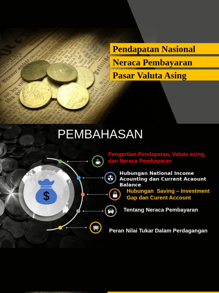 12. Pendapatan Nasional, Neraca Pembayaran, dan Pasar Valuta Asing | PDF