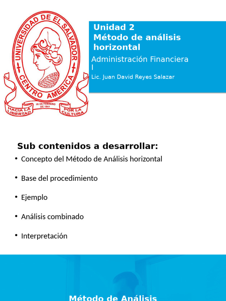 Tema 9 Análisis Horizontal | PDF | Business | Estado de resultados