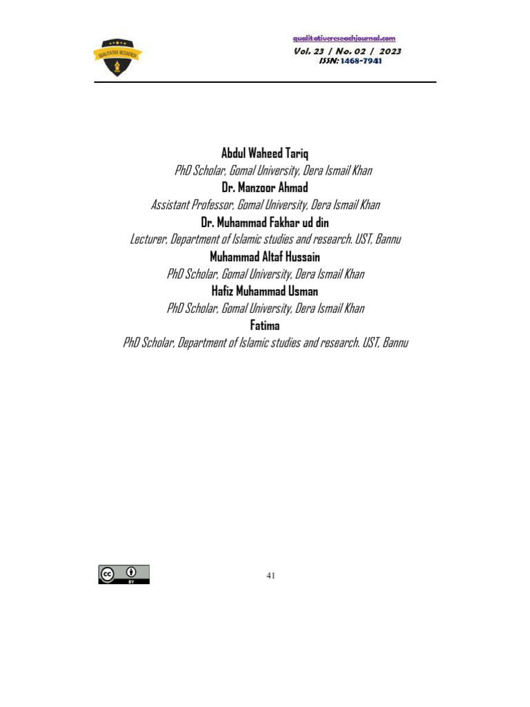 A Comparative Study of Qatl-e-Khata Legal Frameworks and Penalties in ...