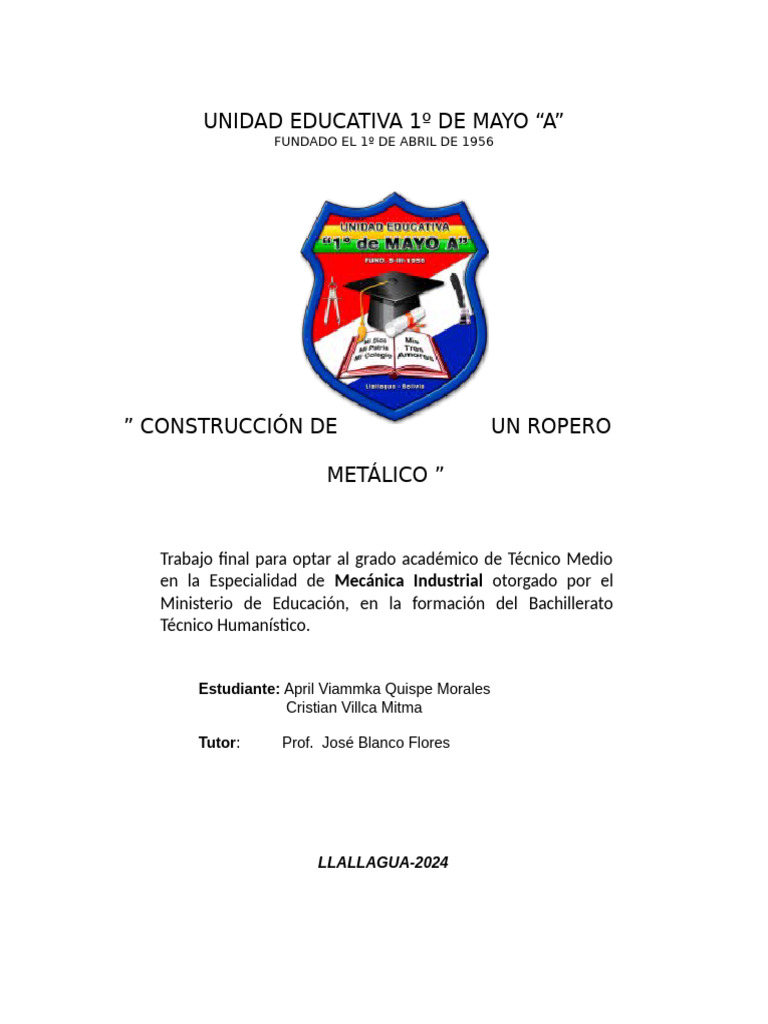 April Proyecto 33 | PDF | Presupuesto | Calidad (comercial)