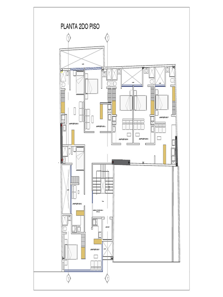 2do y 3er Piso Planta Tipo | PDF