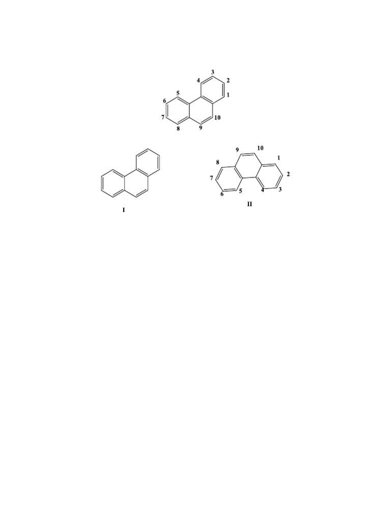 Phenanthrene: Structure and Reactions | PDF