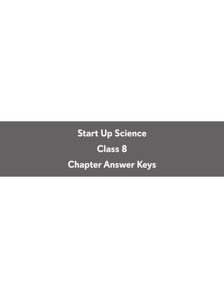 Class 8 Science Chapter Solutions | PDF | Plastic | Metals
