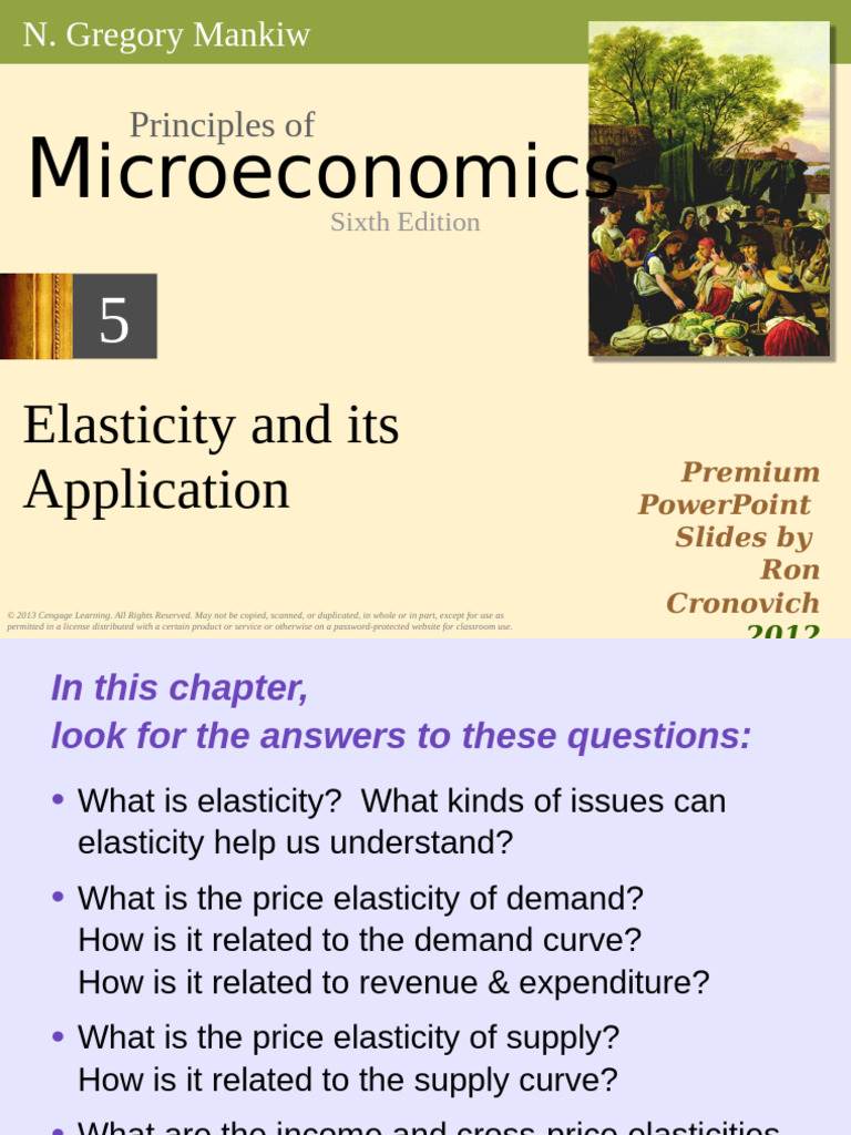 ch5 | PDF | Elasticity (Economics) | Demand