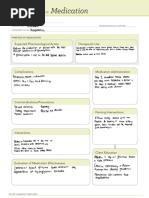 Active Learning Template. Medication | PDF
