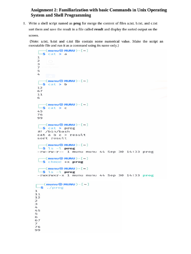 DOS Assignment - 2 Abhasha | PDF