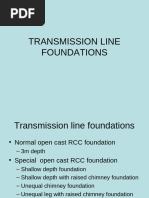 Transmission Line Tower Foundation Guide | PDF | Foundation ...