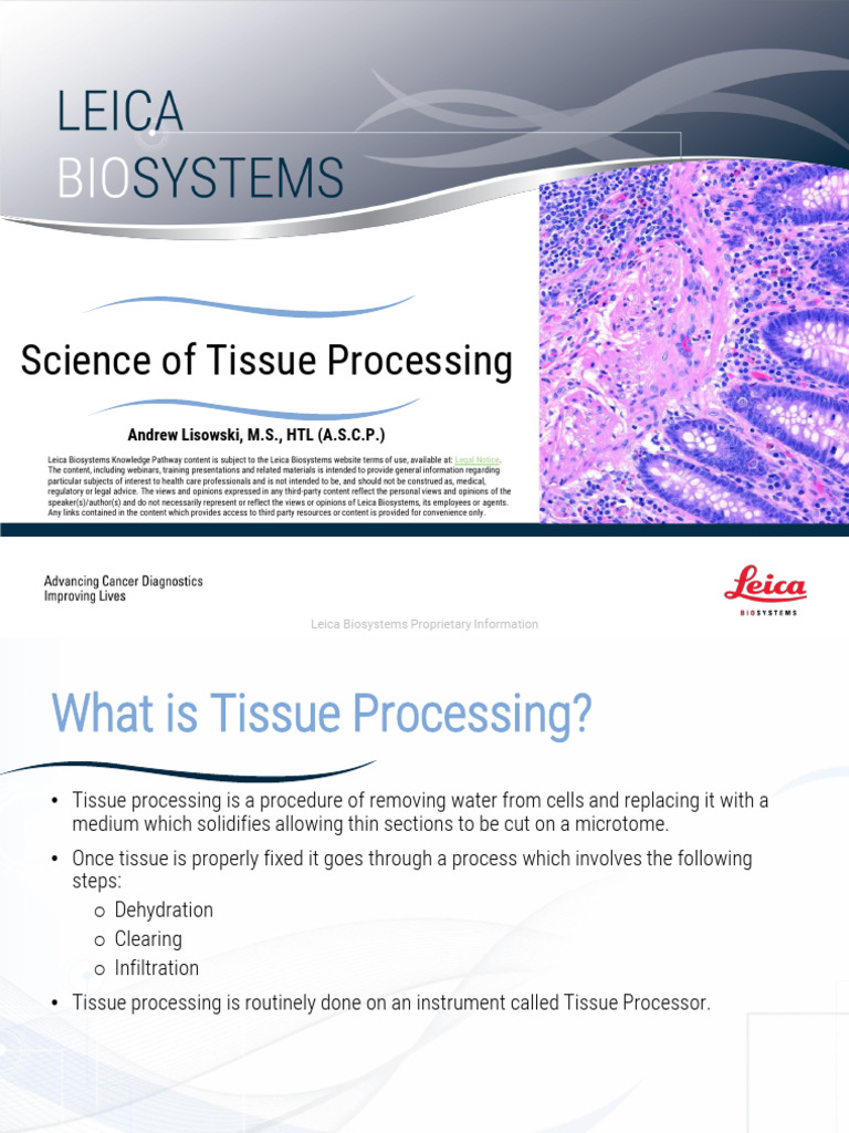 210356_Science_of_Tissue_Processing_PPT_for_Knowledge_Pathway | PDF | Histology | Fixation ...