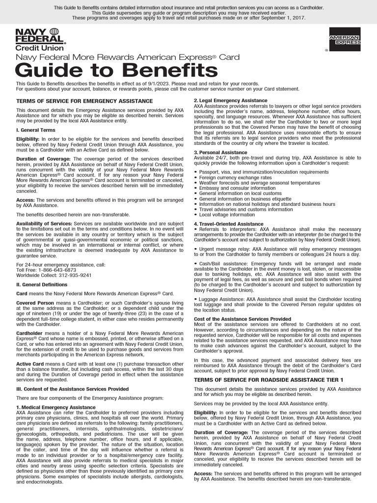 nfcu_816amex | PDF | Credit Card | Insurance