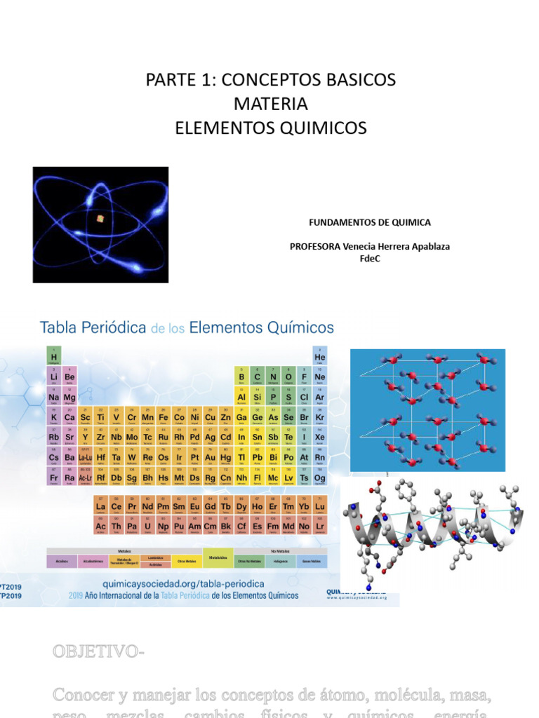 1 Elementos y Atomos | PDF | Importar | Sustancias químicas
