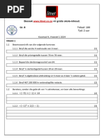 Wiskunde Graad 8 Vraestel2 | PDF