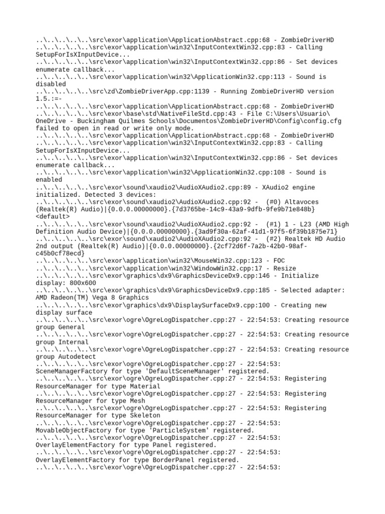 exor_logs | PDF | Computer Graphics | Graphics