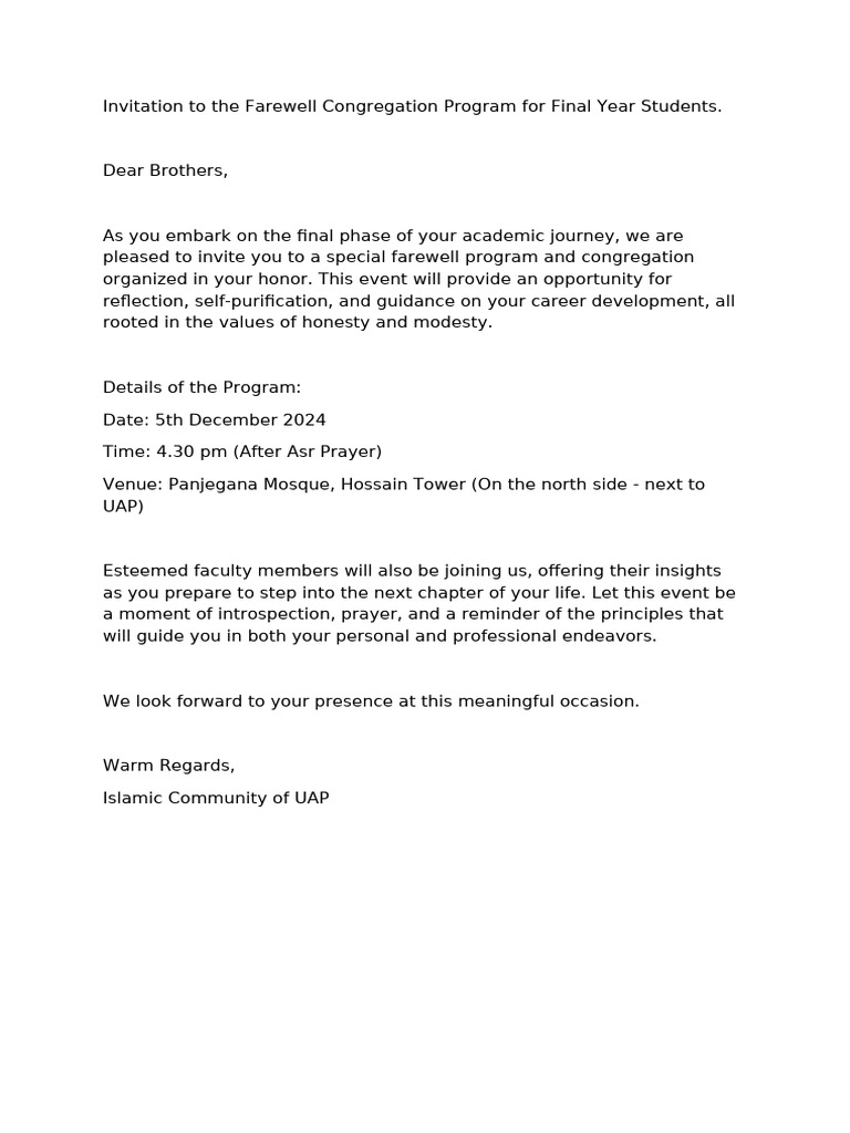 Jor Invitation | PDF