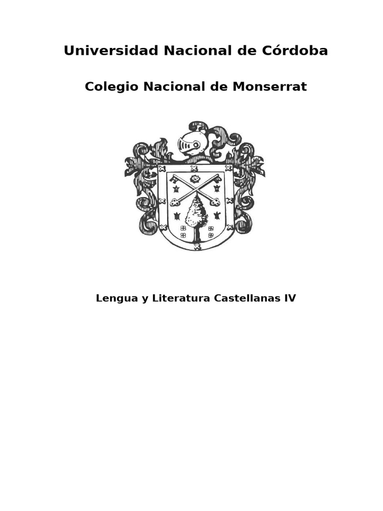 Apunte Literatura IV - 2024 | PDF | Metro (poesía) | Narración