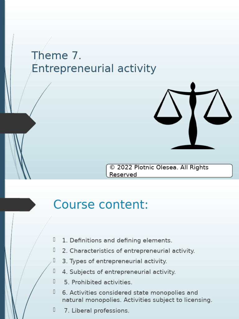 Overview of Entrepreneurial Activity | PDF | Entrepreneurship | Mail