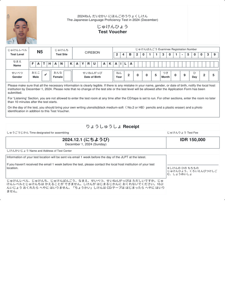24B2011301-50039 - Fathan Kayru Akaila | PDF | Japan | Educational Assessment And Evaluation