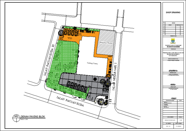Denah Paving Blok | PDF