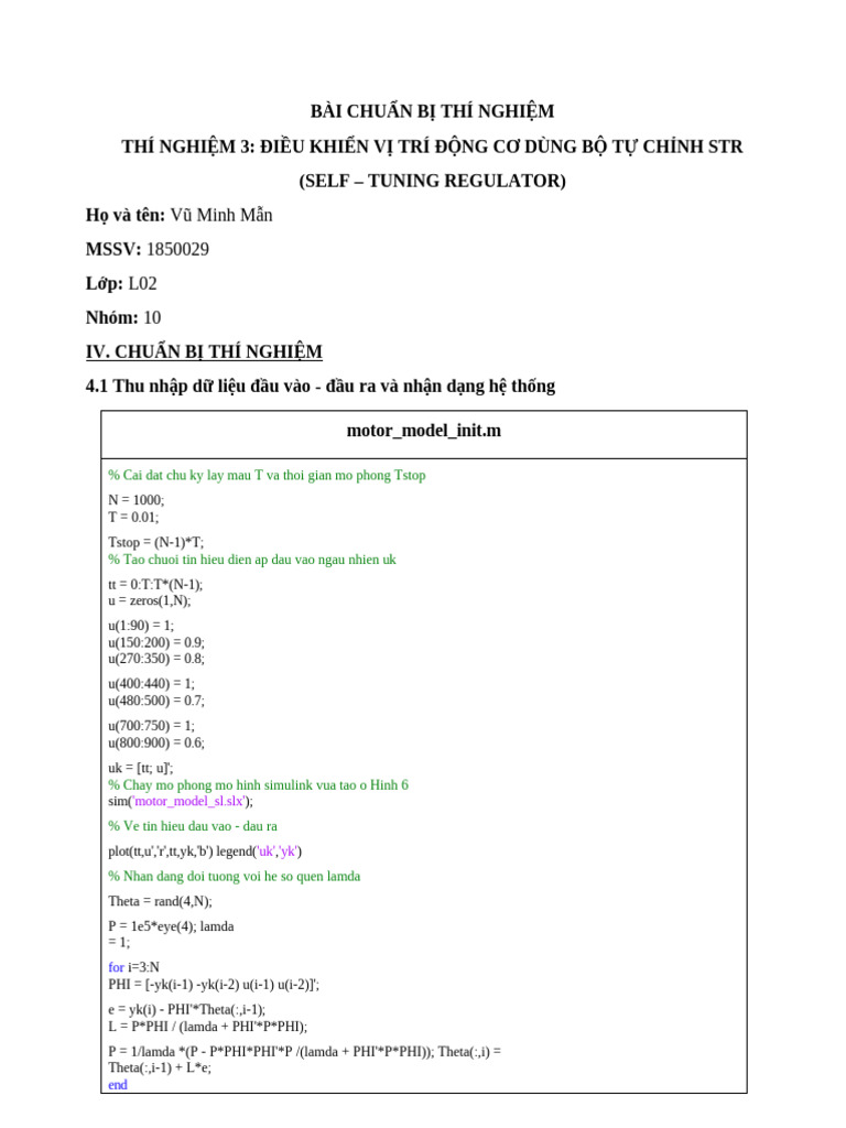 BÀI CHUẨN BỊ PRELAB 3 | PDF