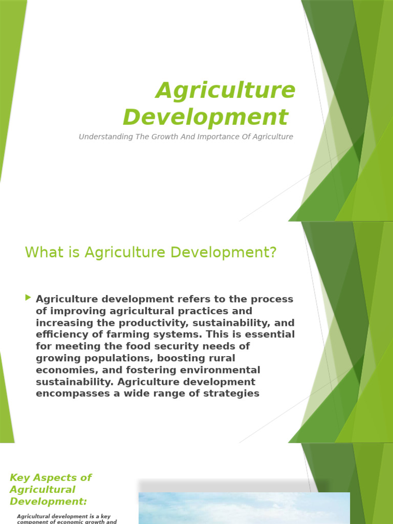 The Real Agriculture Presentation ? | PDF | Agriculture | Soil