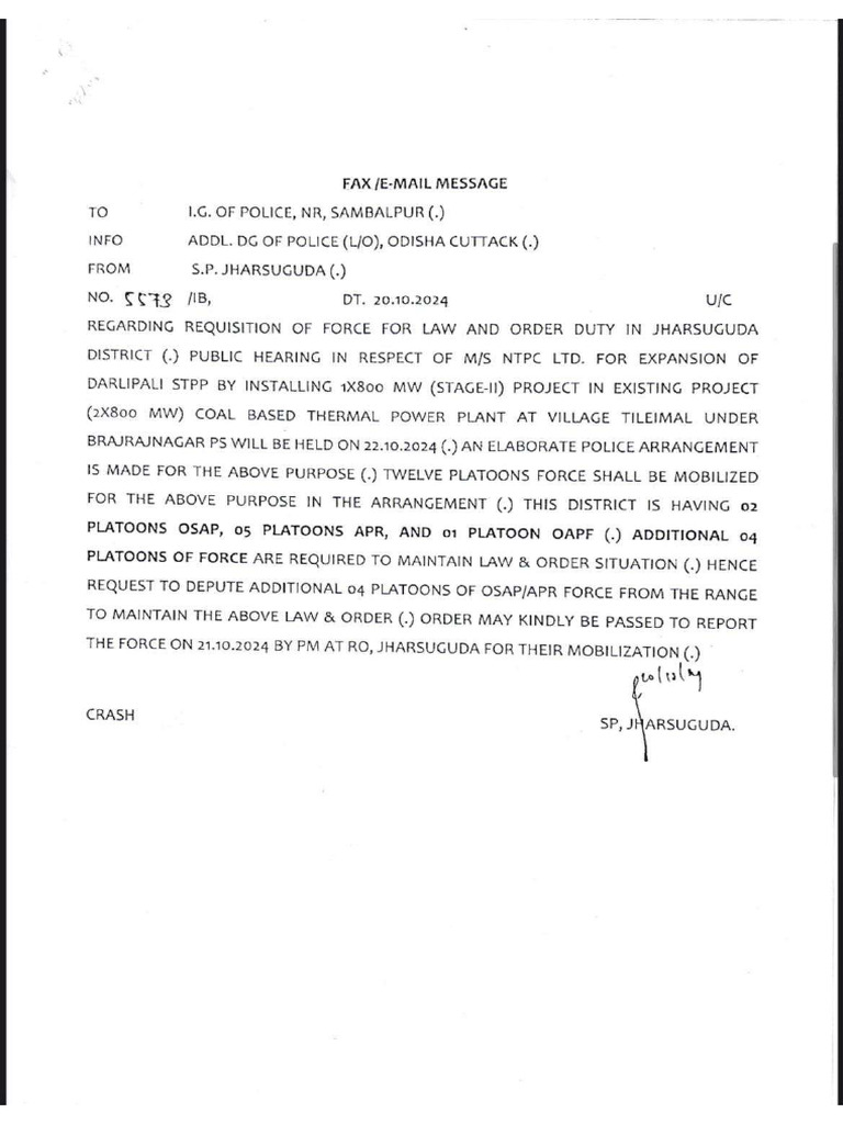 Force Letters Merged | PDF