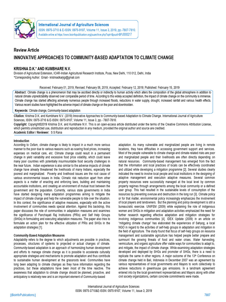 Ijas Cba | PDF | Climate Change | Natural Environment