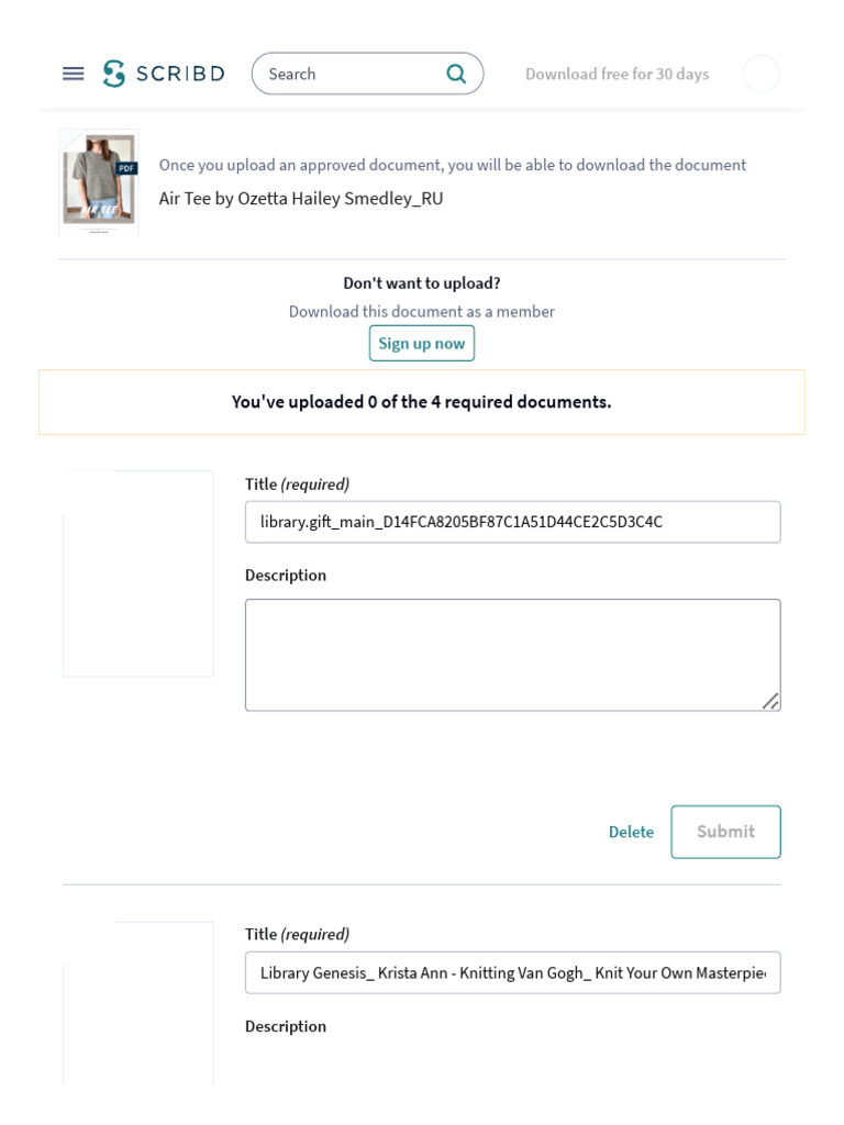 Upload A Document - Scribd | PDF