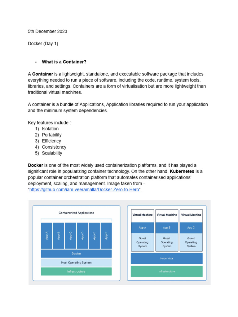 Docker Fundamentals Day 1 1702198839 Pdf Virtual Machine Windows Registry