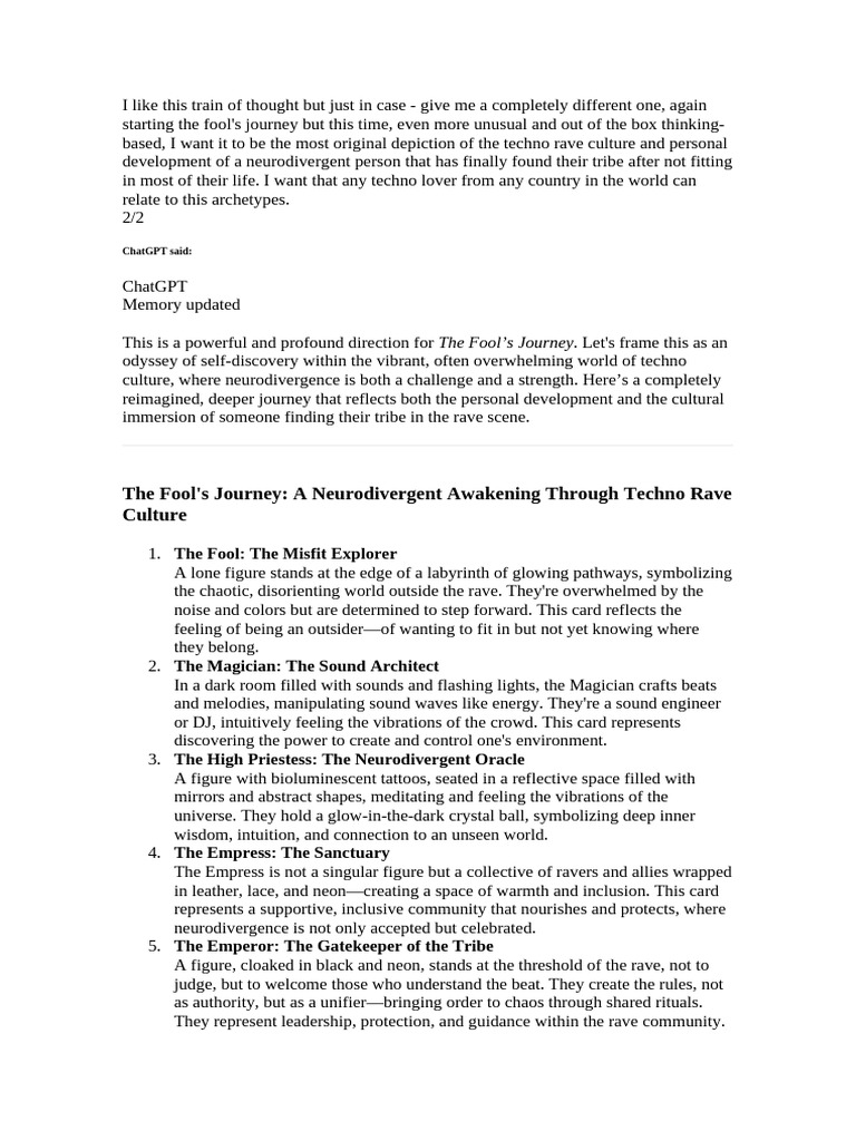 Abstract Neurodivergence (Symbols) | PDF | Dances
