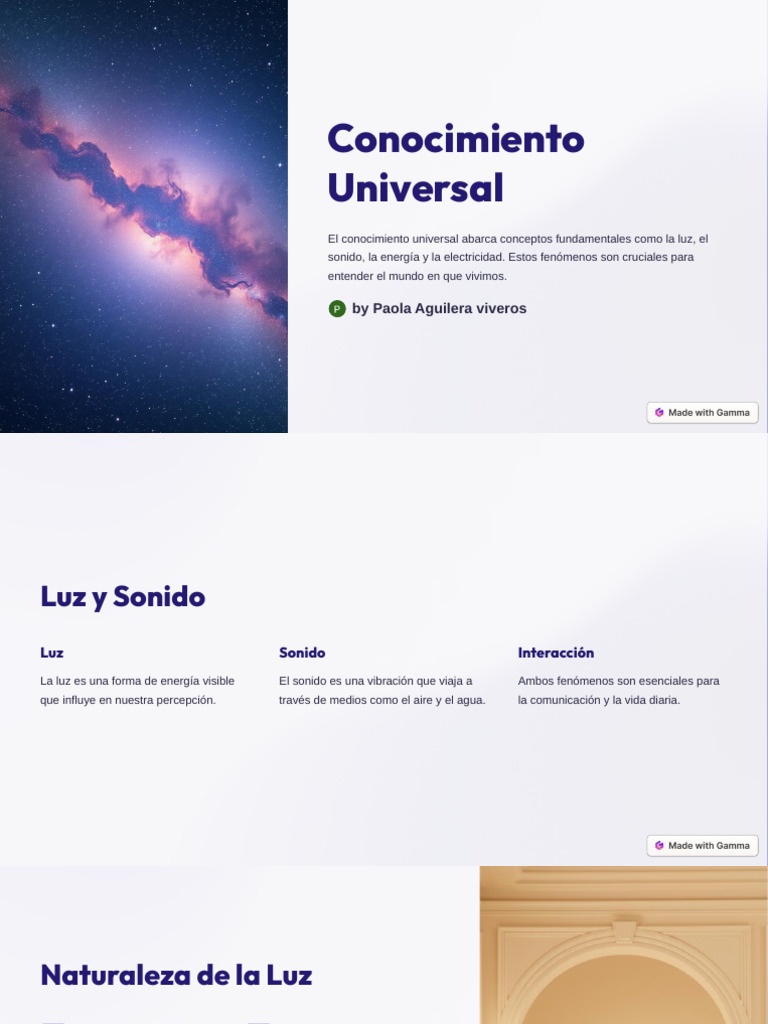 Conocimiento Universal | PDF | Ligero | Electricidad