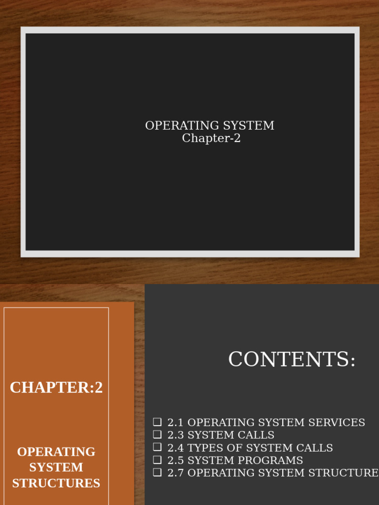 Chapter2_OS_PS | PDF | Operating System | Kernel (Operating System)