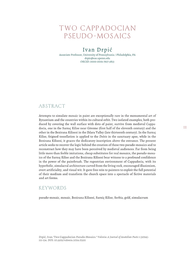 VLN_1_1_111_134 | PDF | Mosaic