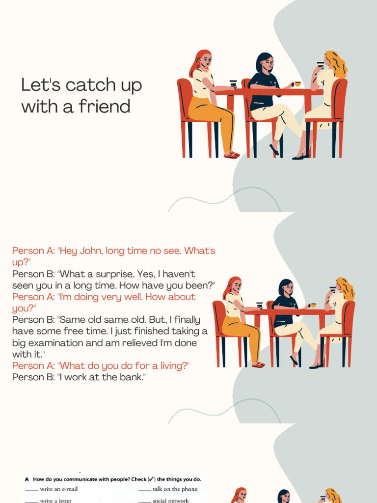 Let's Catch Up With An Old Friend | PDF