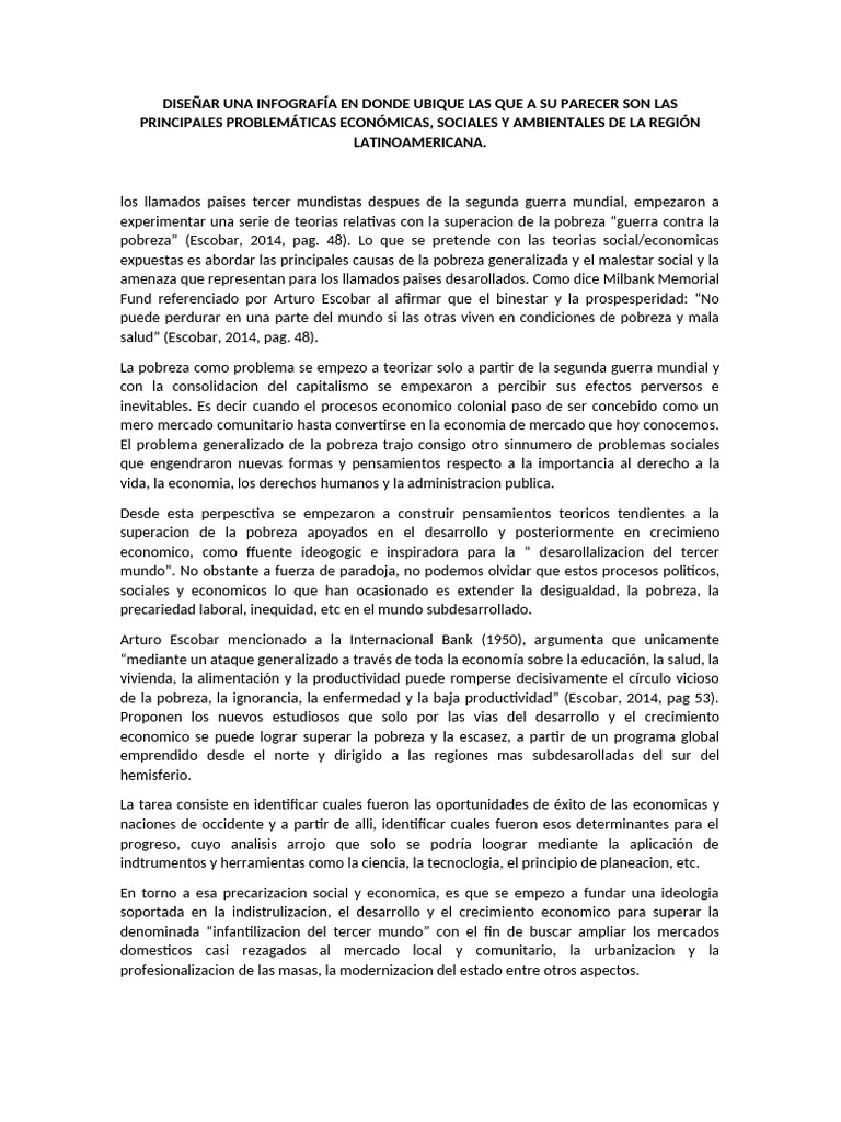 Diseñar Una Infografía en Donde Ubique Las Que A Su Parec | PDF ...