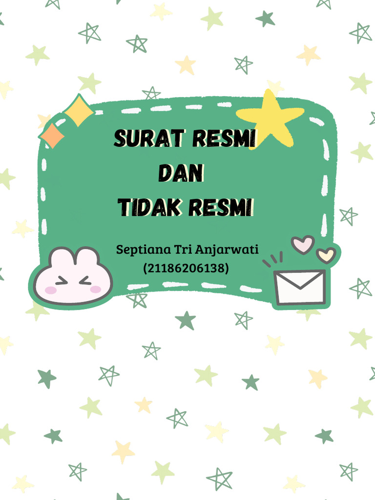 Perbedaan Surat Resmi dan Tidak Resmi | PDF