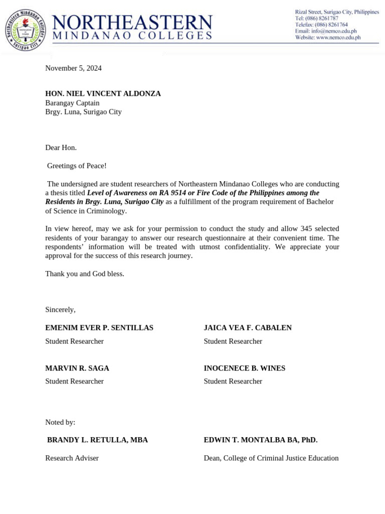 Letter Sa Luna | PDF