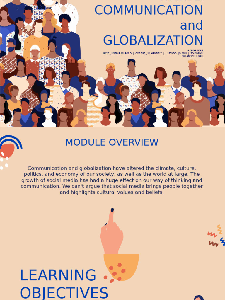 Communication and Globalization | PDF | Globalization | Communication