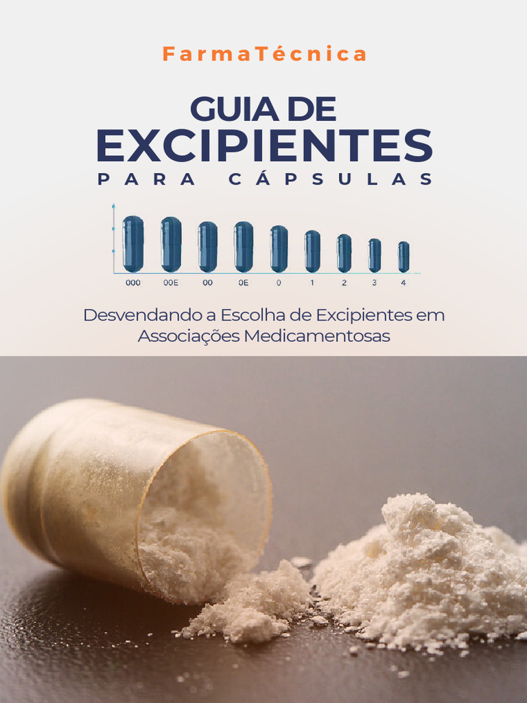 01 Guia de Excipientes FarmaTécnica | PDF | Biodisponibilidade ...