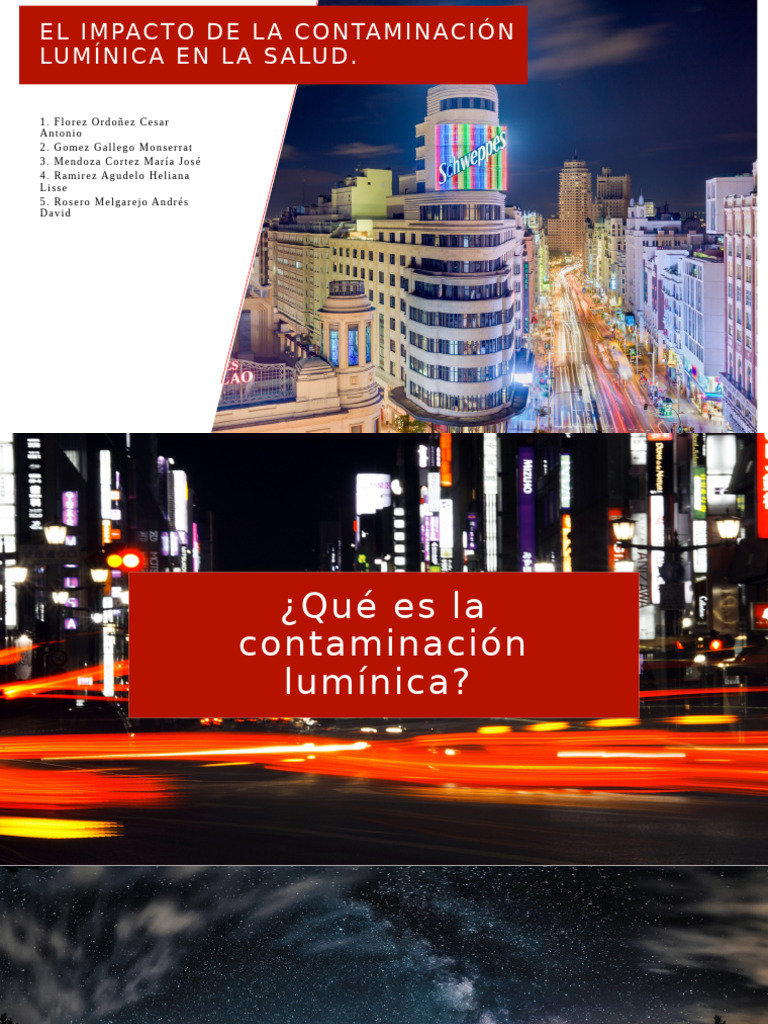 El Impacto de La Contaminación Lumínica en La | PDF | Marketing ...