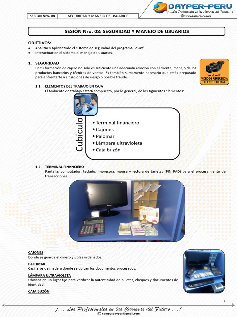 S8 - Seguridad y Manejo de Usuarios | PDF | Botón (Computación) | Contraseña