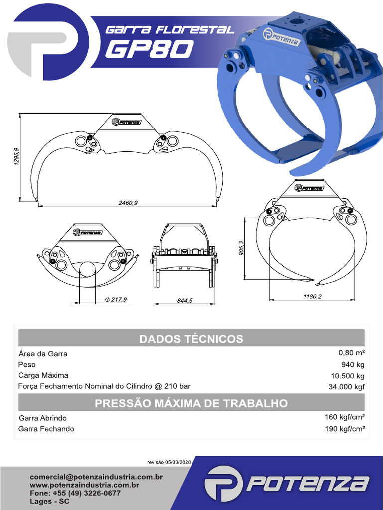 Informativo Técnico - GP80 | PDF