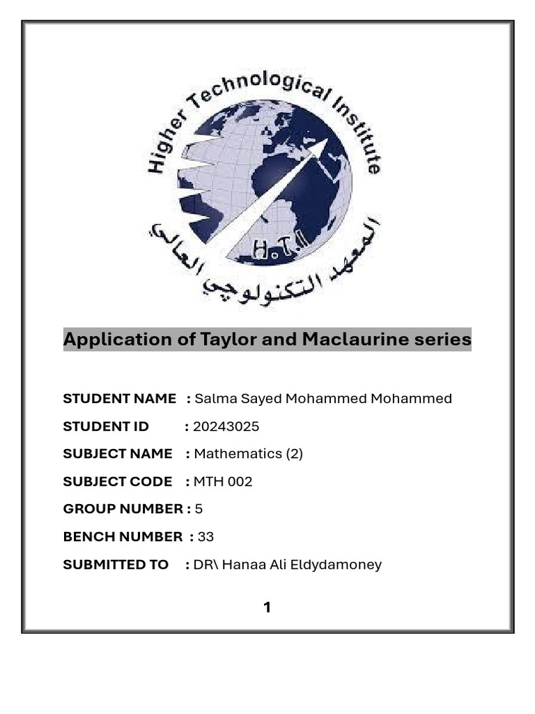 Math 2 Report | PDF | Mathematics | Mathematical Analysis