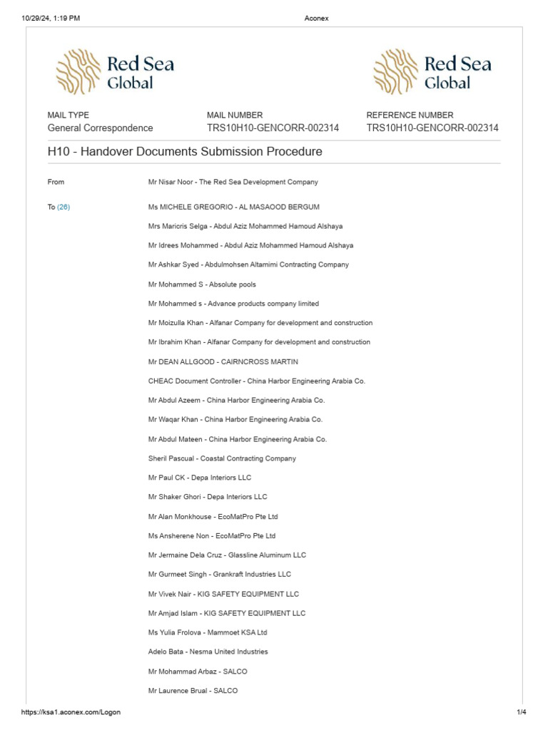 Handover Documentation Procedure | PDF | Business Software | Technical ...