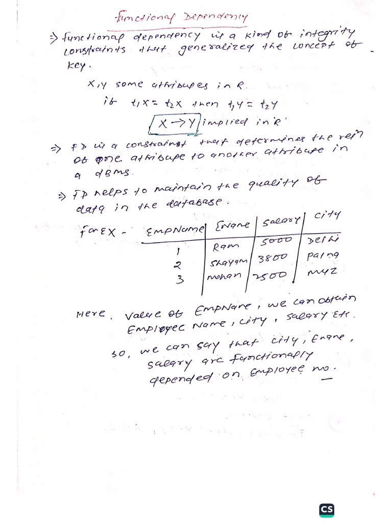 Normalization Part 1 Notes | PDF