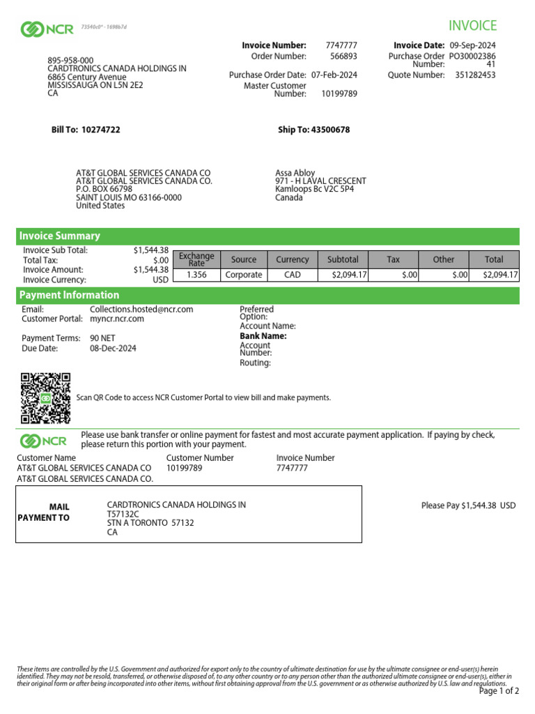 R-OL_Response | PDF | Invoice | Payments