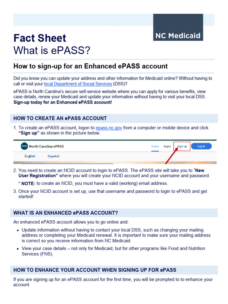 ePASS Fact Sheet - FINAL - 20221208 | PDF | Password | Access Control