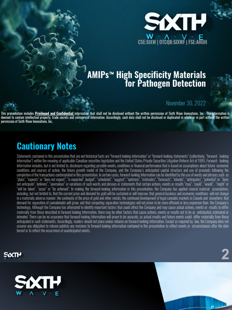 AMIPs Pathogen Detection Platform | PDF | Polymerase Chain Reaction | Virus