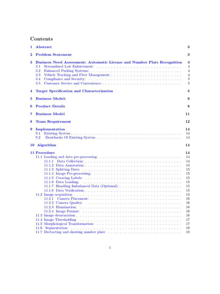 no. plate reserch paper | PDF | Machine Learning | Usability