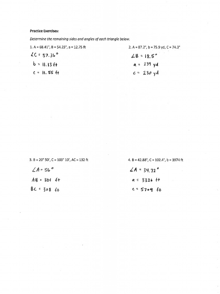 Lesson 1 Homework Exercises | PDF