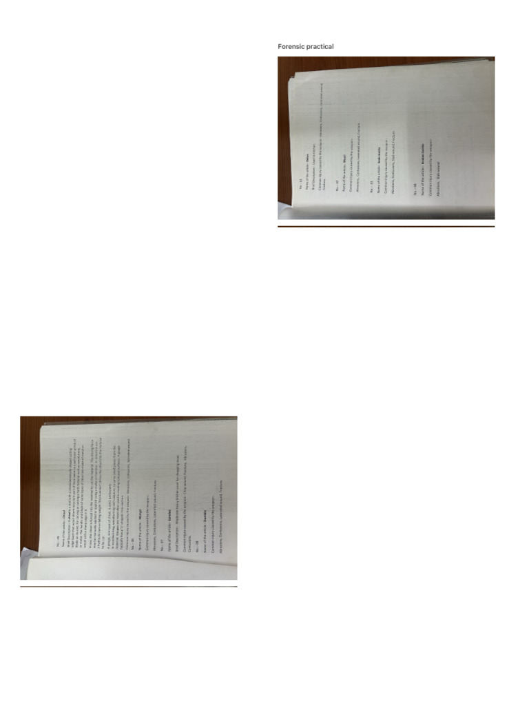 Forensic practical | PDF