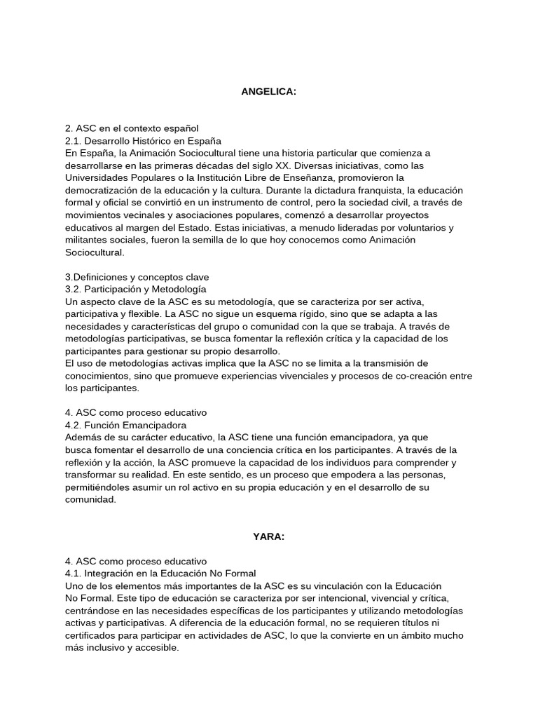 Guion A Seguir para Artículo ASC | PDF | Pedagogía | Democracia